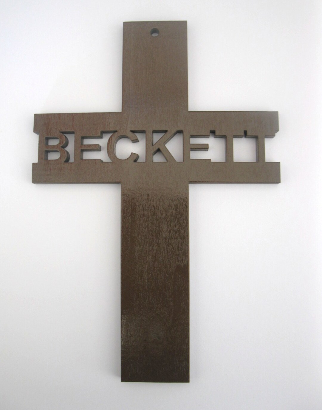 Personalized Wooden Cut Out Name Cross - Etsy