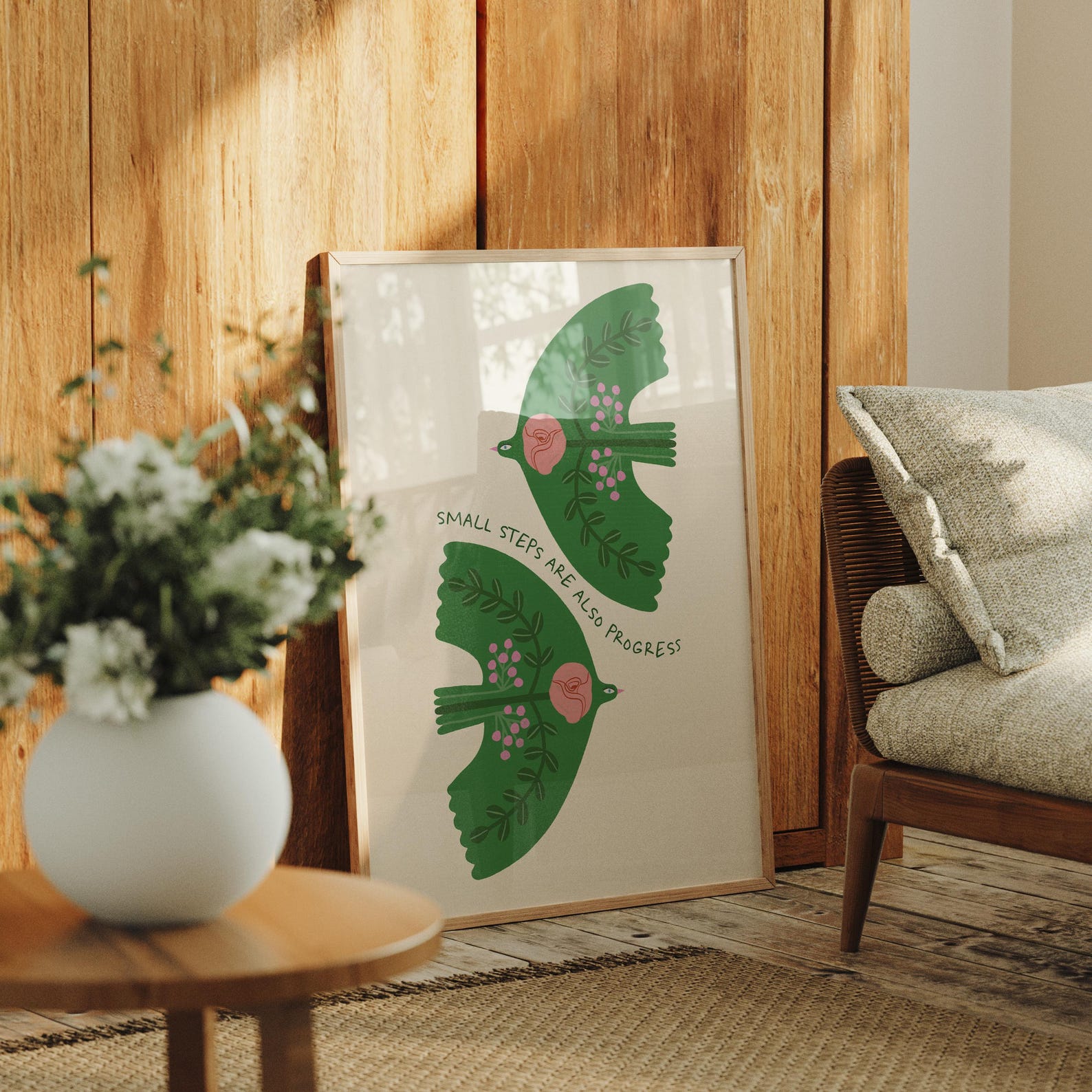 Mental Health Bird Print: Inspirational Psychology Art (digital ...