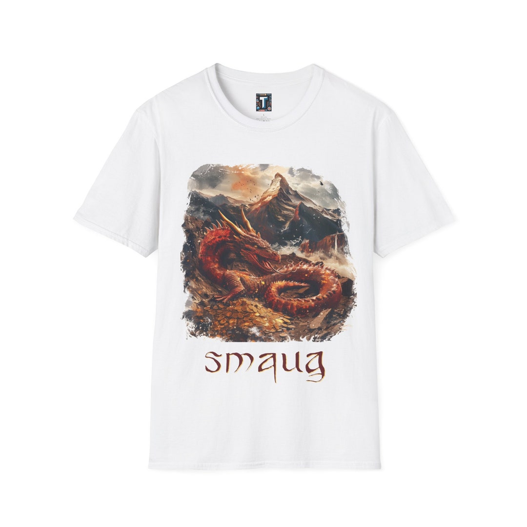 Smaug's Lair: Treasure Hoard T-shirt - Etsy