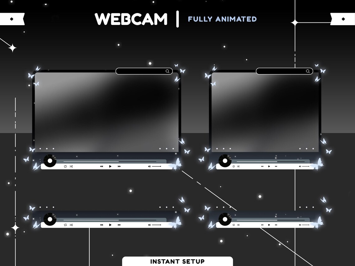 Starlight Flutter Animated Stream Overlay Package for Twitch, Neon ...