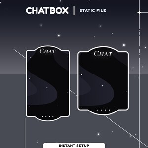 Star Abyss Animated Overlay Package, Celestial Theme, Dark Aesthetic ...