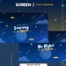 Night Skylight Animated Stream Screen | Galaxy Theme | Vtuber Overlay ...