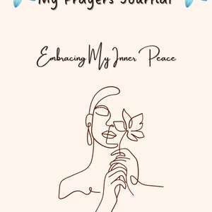 Prayers Journal Digital PDF | Printable Prayer Journal for Finding ...