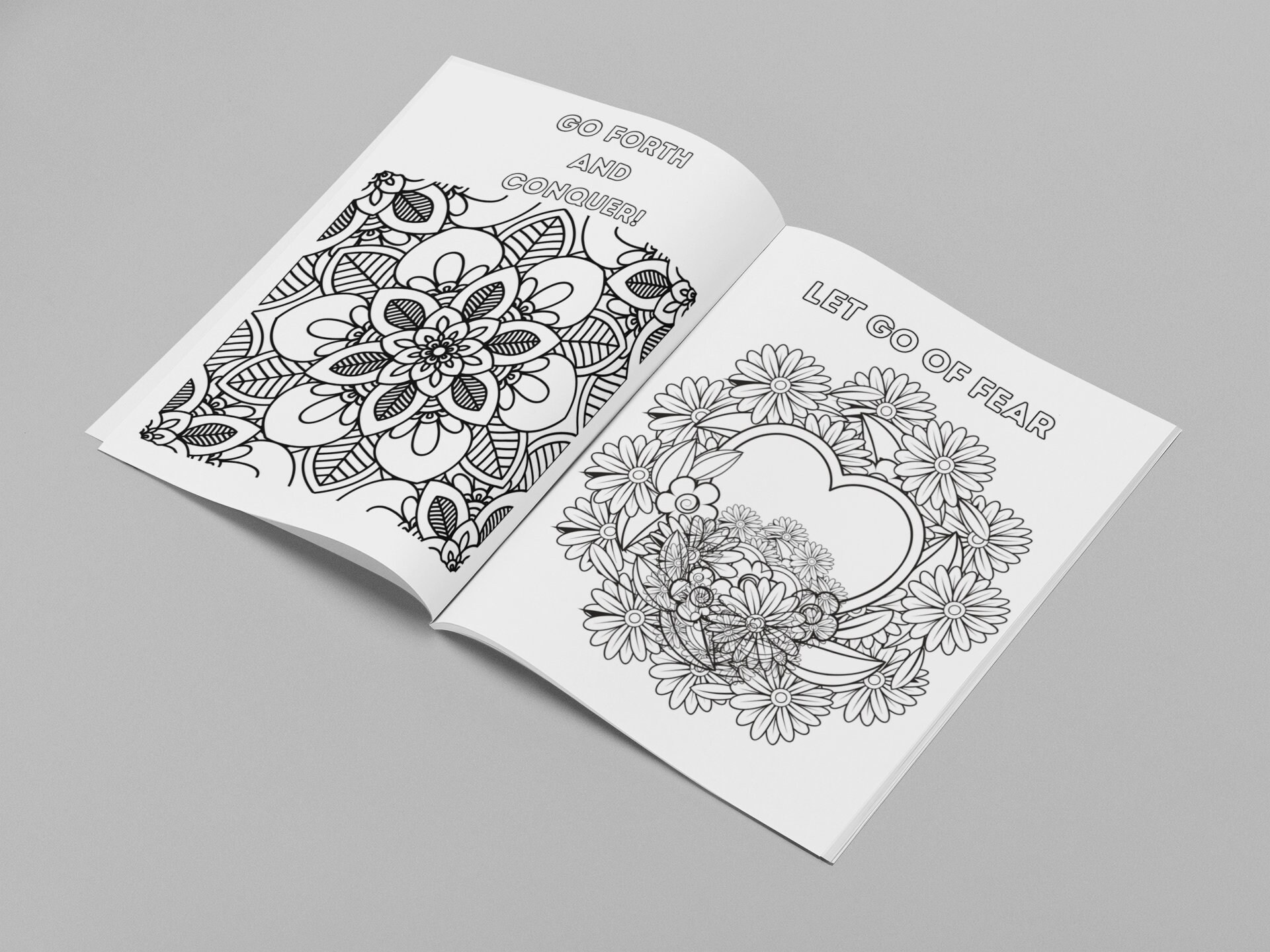 Printable Adult Coloring Book | Embrace Your Uniqueness: an ...