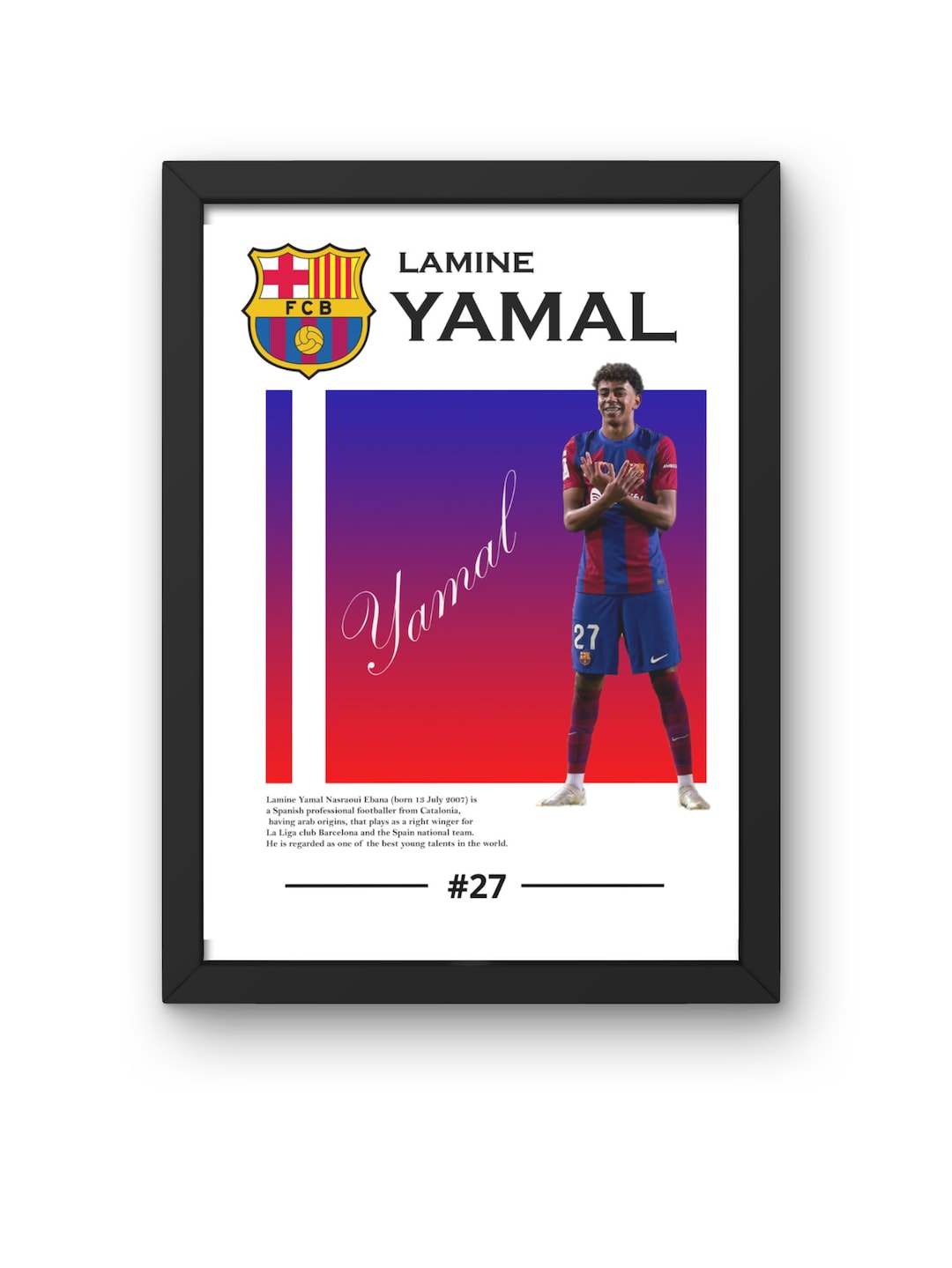 Lamine Yamal Poster - Etsy