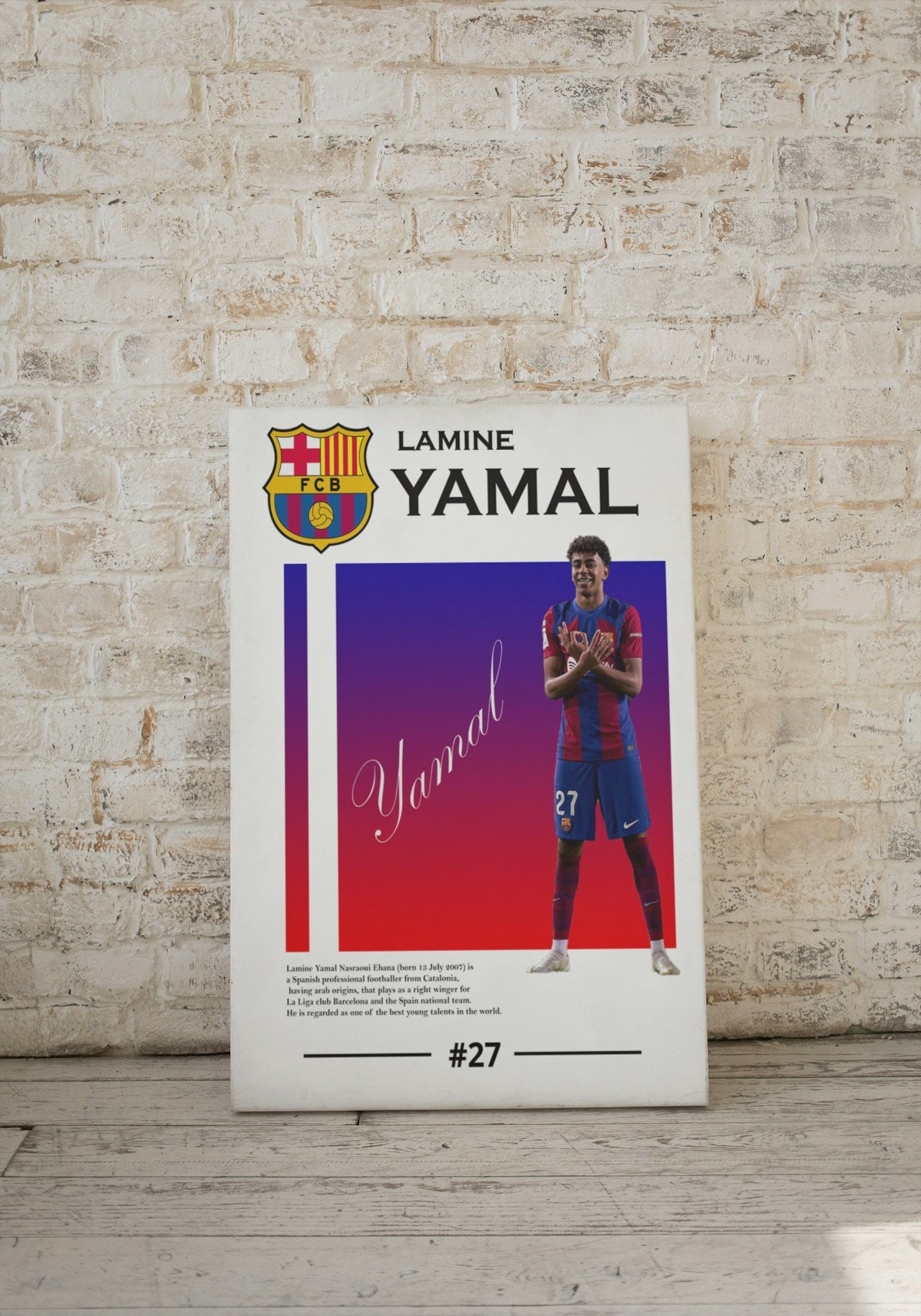 Lamine Yamal Poster - Etsy