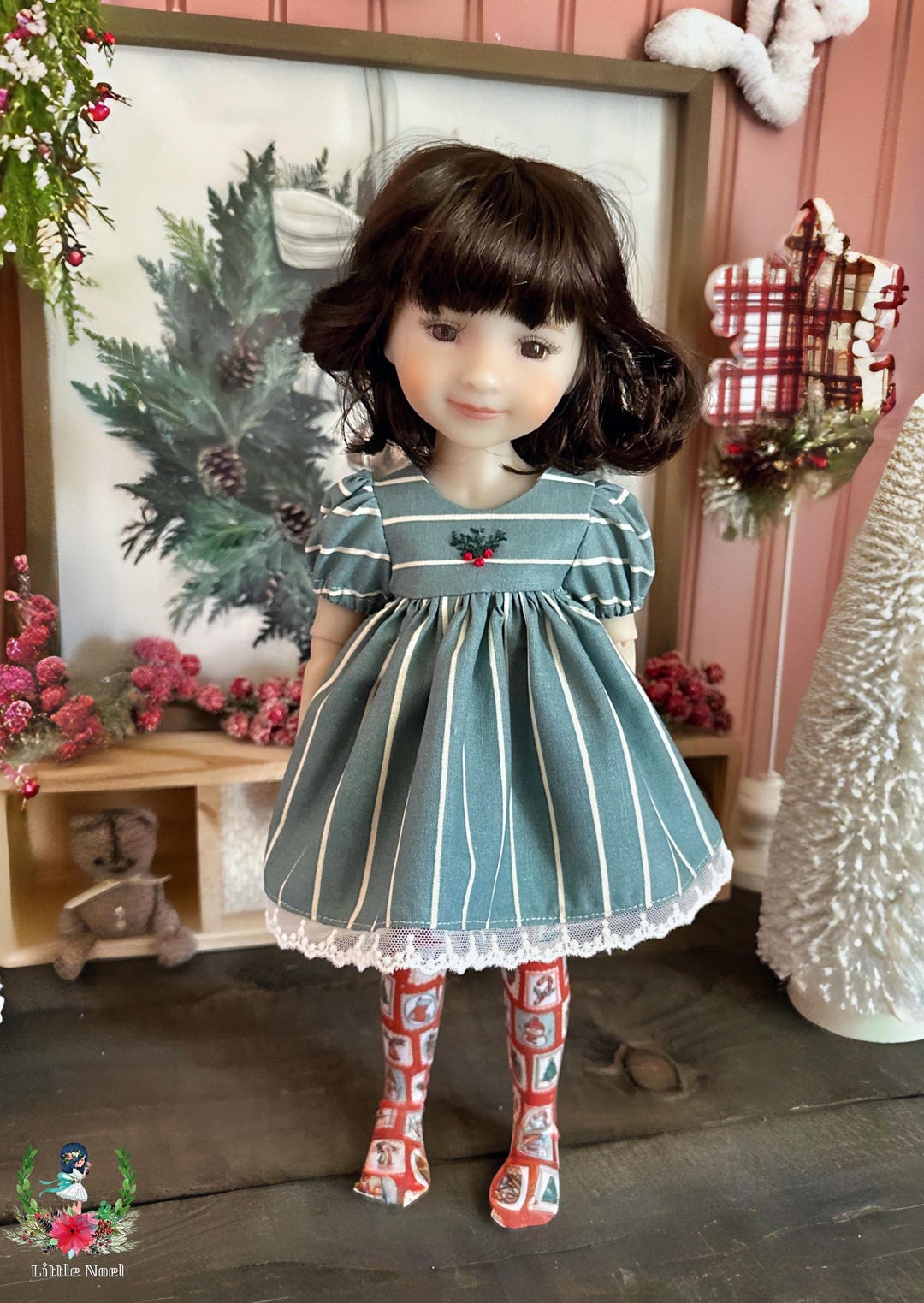 Ruby Red Fashion Friends Doll Clothes Dress Christmas - Etsy