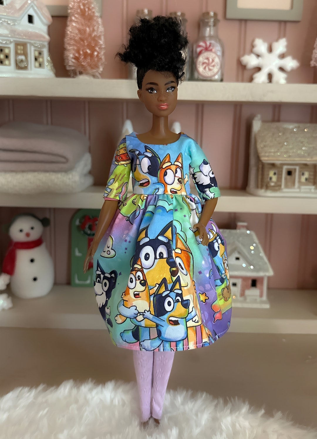 Fashion Doll 11.5 Barbie Bluey 2 Piece Set - Etsy