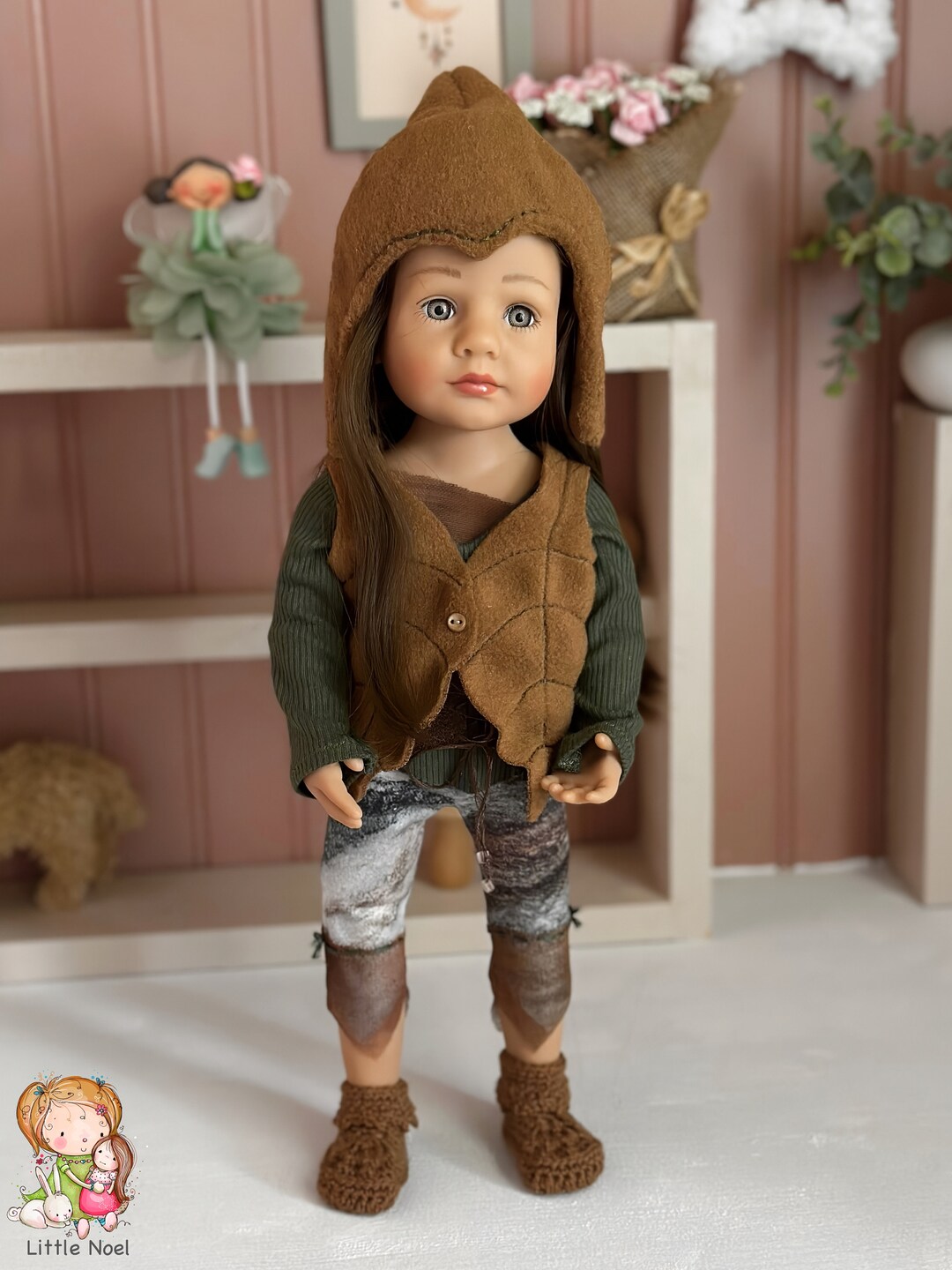 Gotz Little Kidz Wood Sprite Elf Costume - Etsy