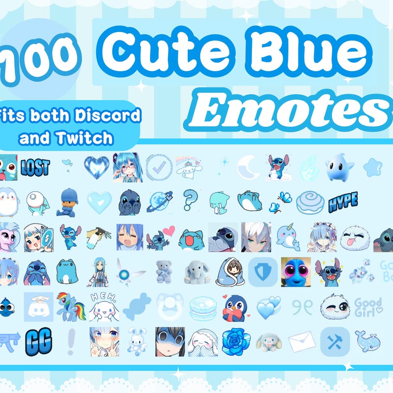 Blue Discord Banner - Etsy
