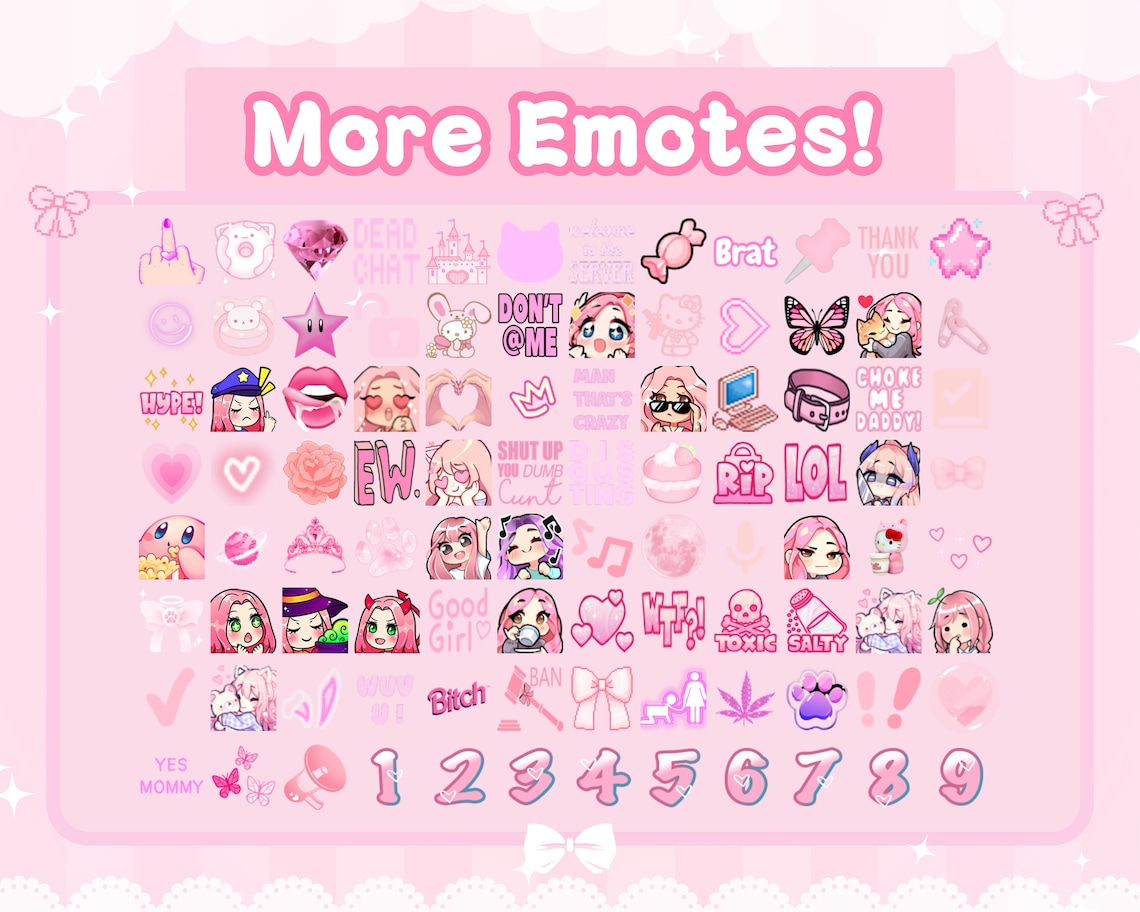 60 CAT EMOTES PACK | Animated Emotes| Discord and Twitch | Twitch ...