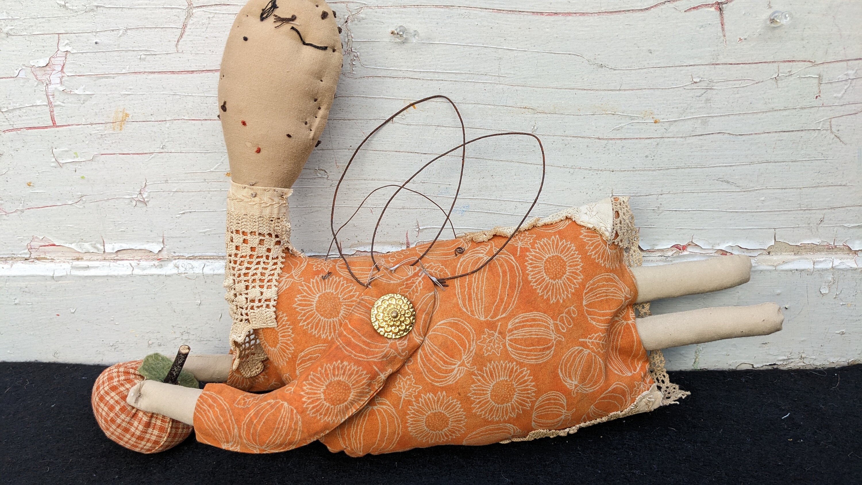 Primitive Angel Handmade/fall Decor - Etsy