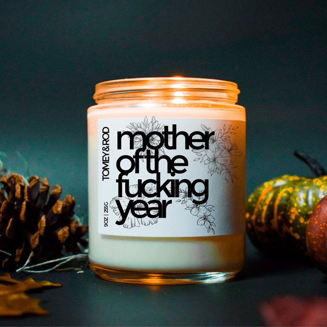Funny Rude Candle, Mom Gift, Natural Soy Wax Blend - Etsy