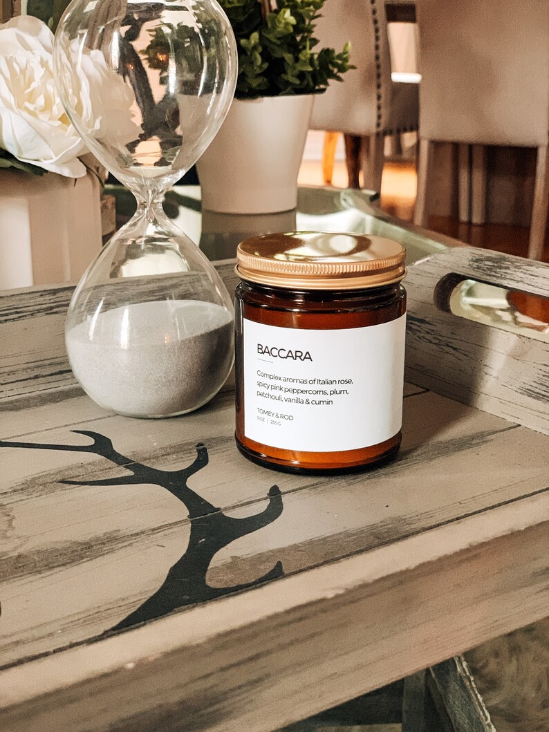 Masala Chai Gift Handmade Candle Vegan | Natural Soy Wax Candle | Blend ...
