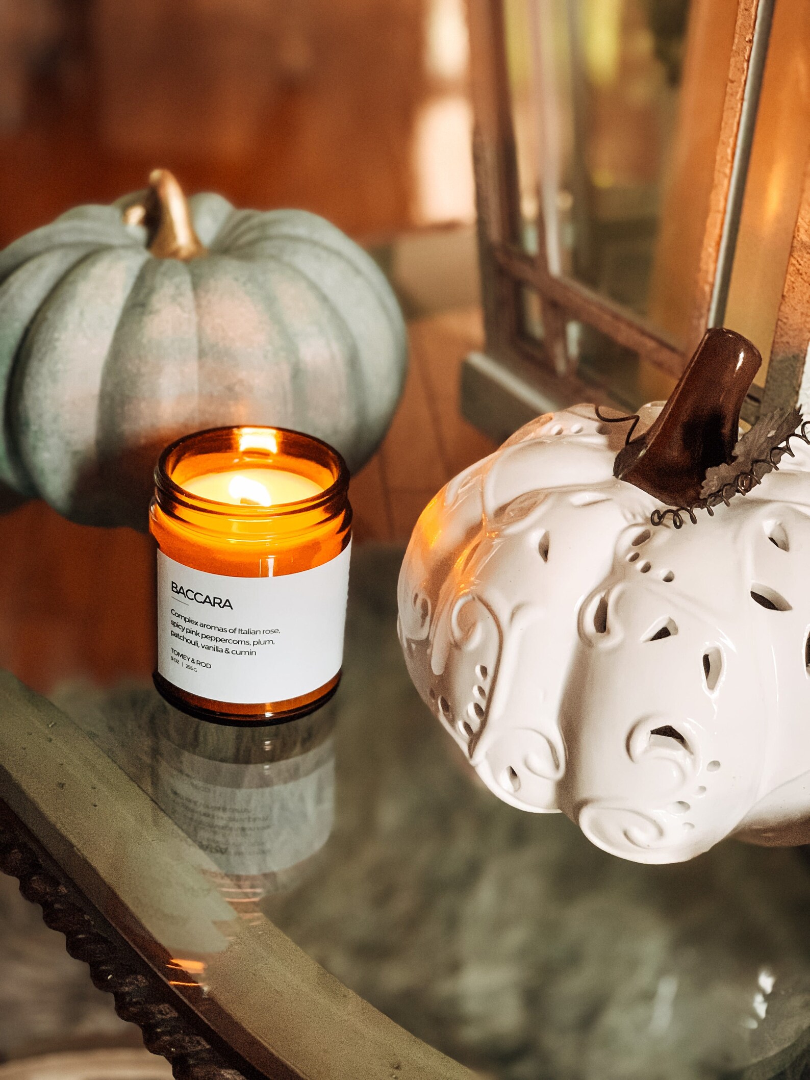 Masala Chai Gift Handmade Candle Vegan | Natural Soy Wax Candle | Blend ...
