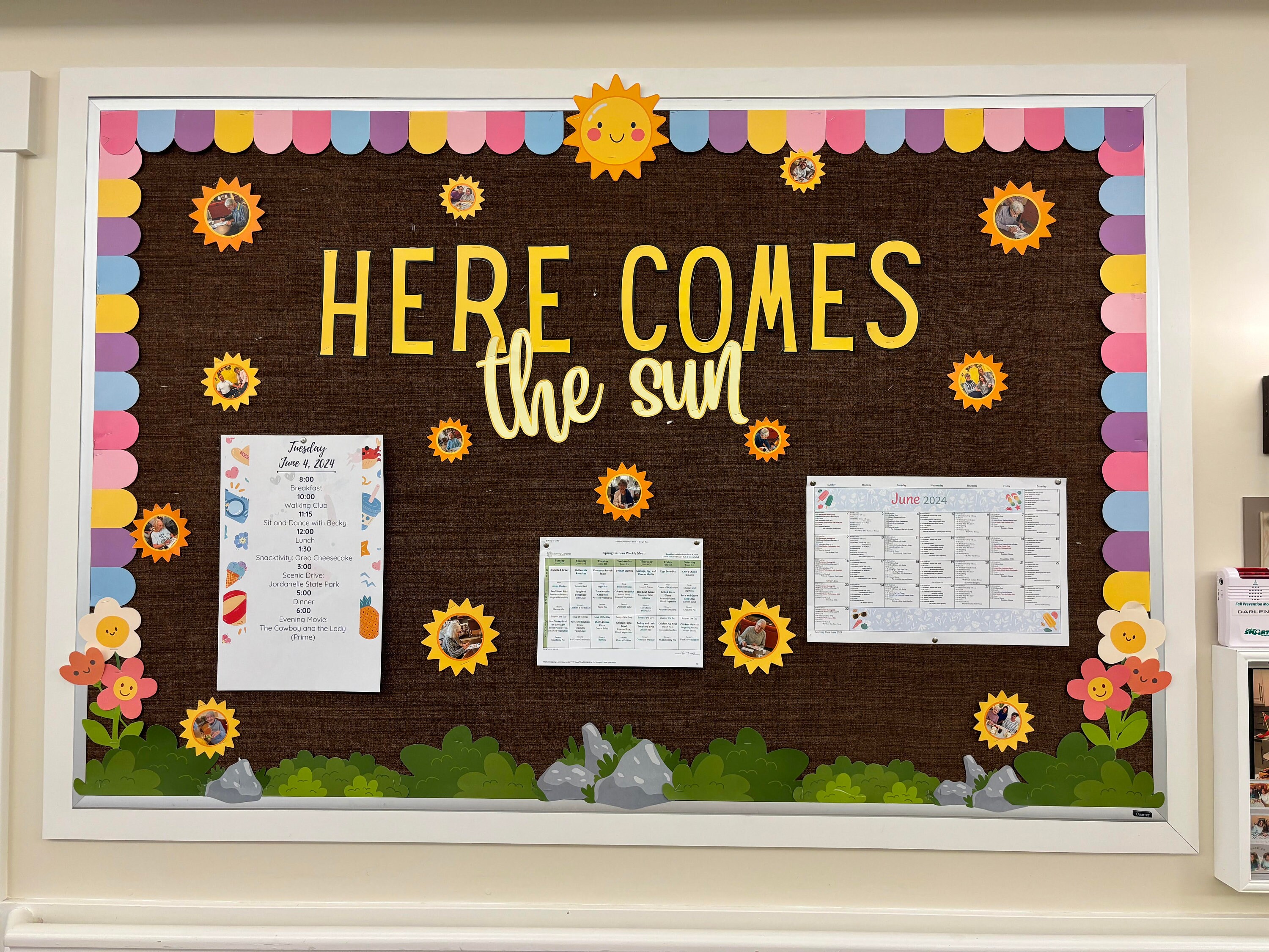 Summer Bulletin Board "here Comes the Sun" - Etsy