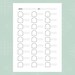 Color Swatch Chart Blank Color Chart Printable Color Swatch Template ...
