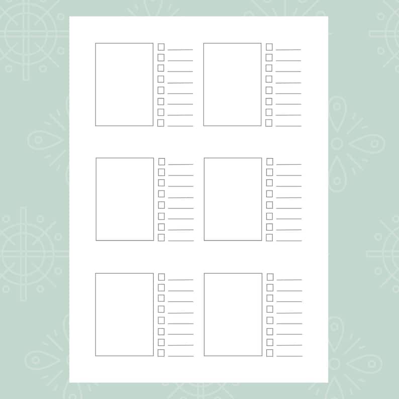 Pattern Swatch Template Blank Pattern Swatch Chart Printable Pattern ...