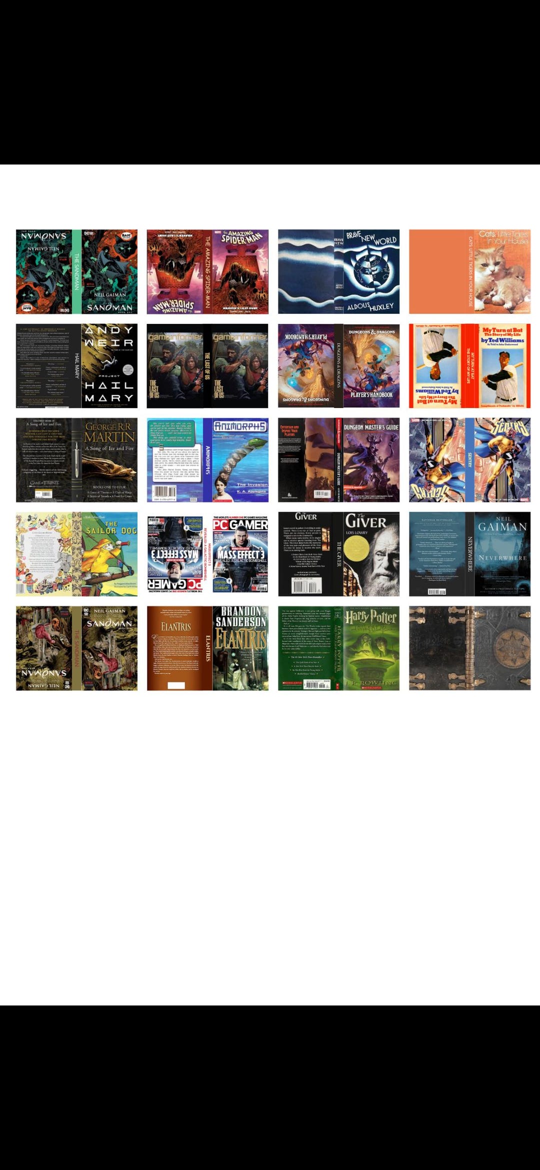 CUSTOM Mini Book Covers- Downloadable After and Creations - Etsy