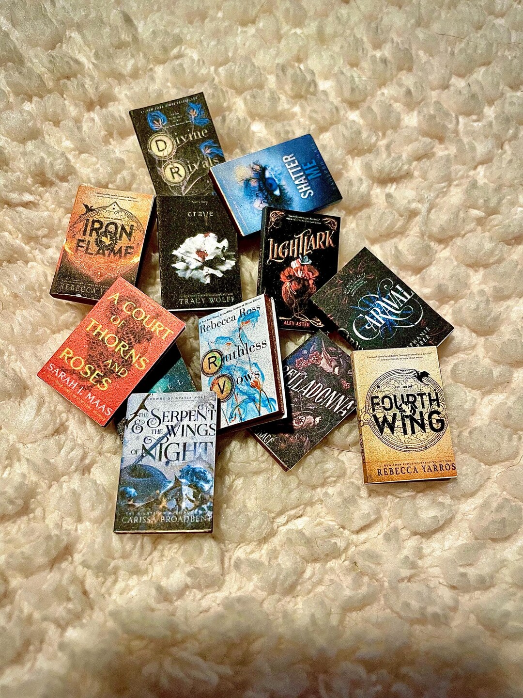 FANTASY Mini Book Fridge Magnet Bundle - Etsy