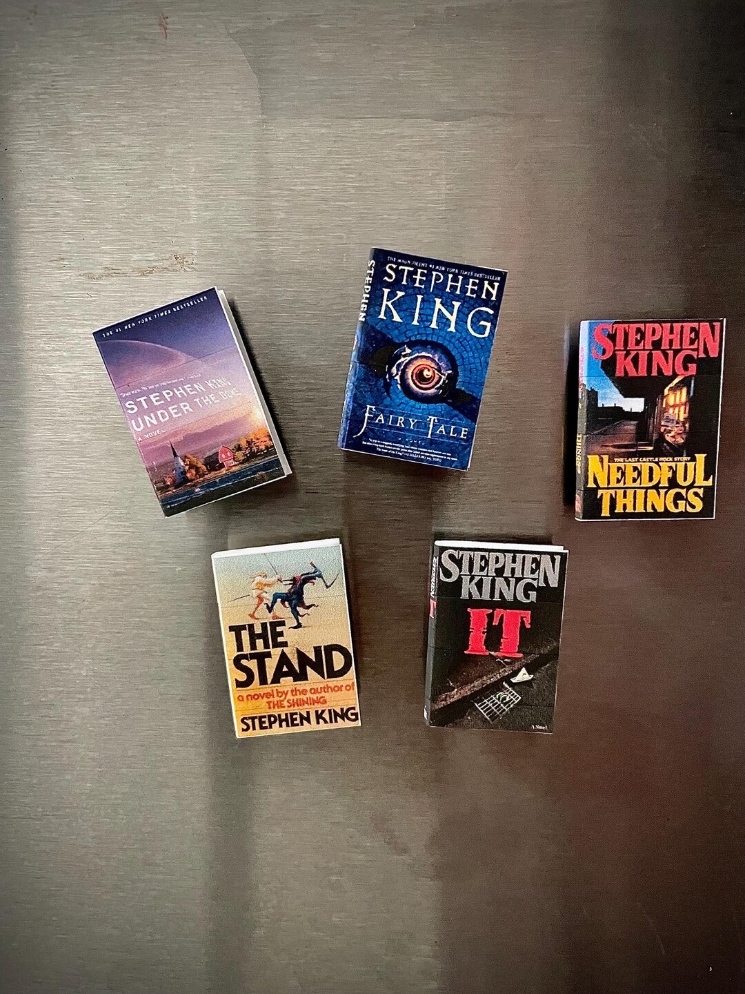 Stephen King Mini Book Fridge Magnets - Etsy