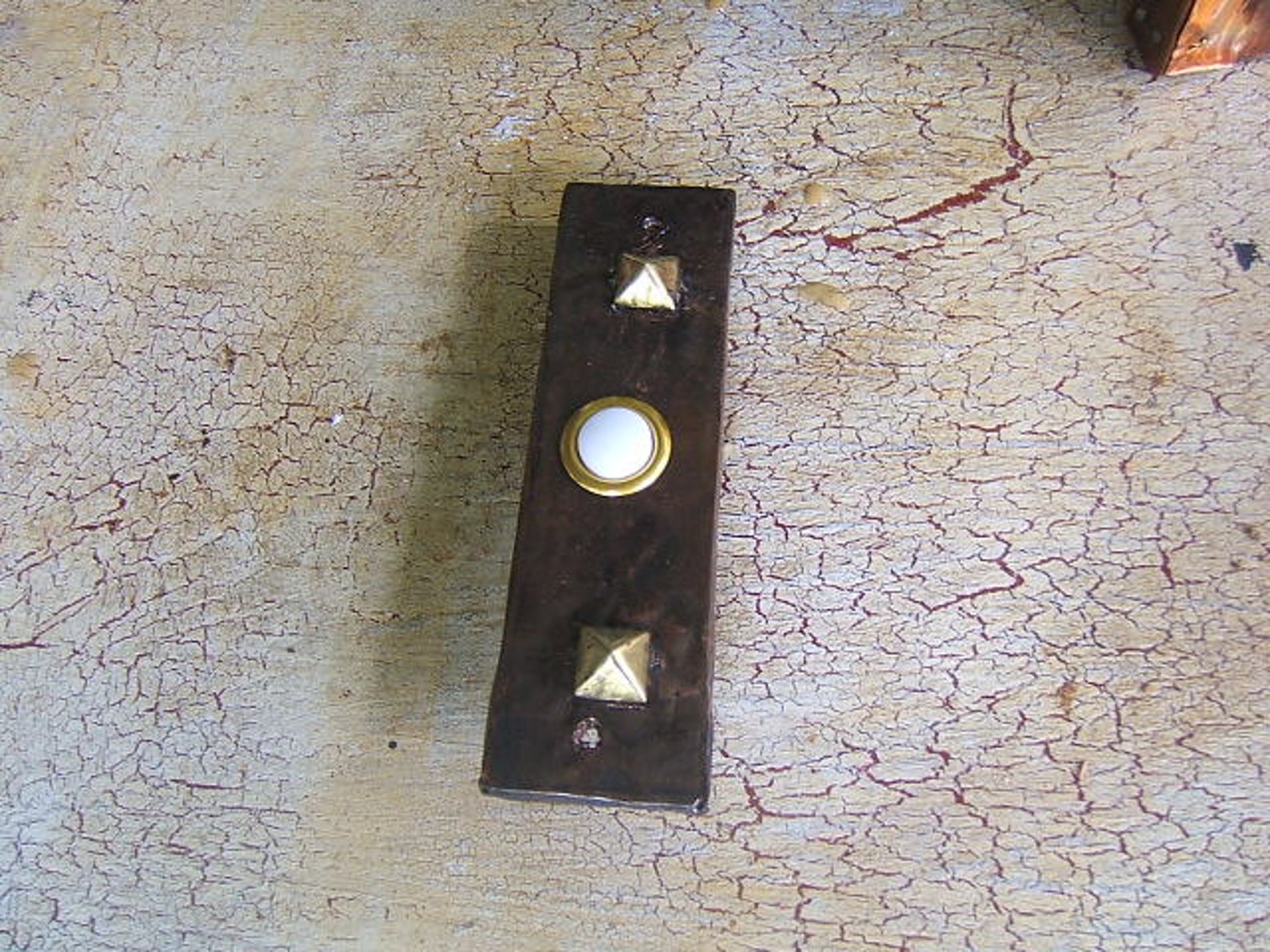 Simple Copper Craftman's Doorbell | Etsy