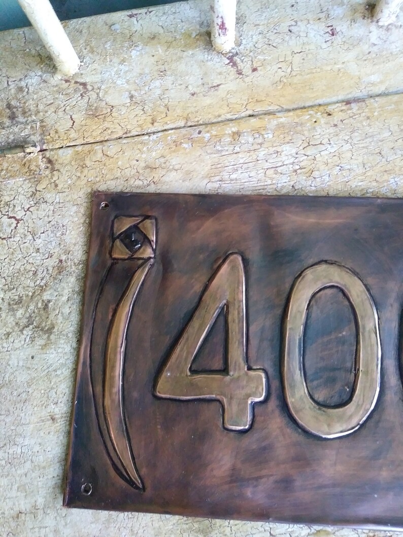 Stylized Hurd Rose House Plaque - Etsy