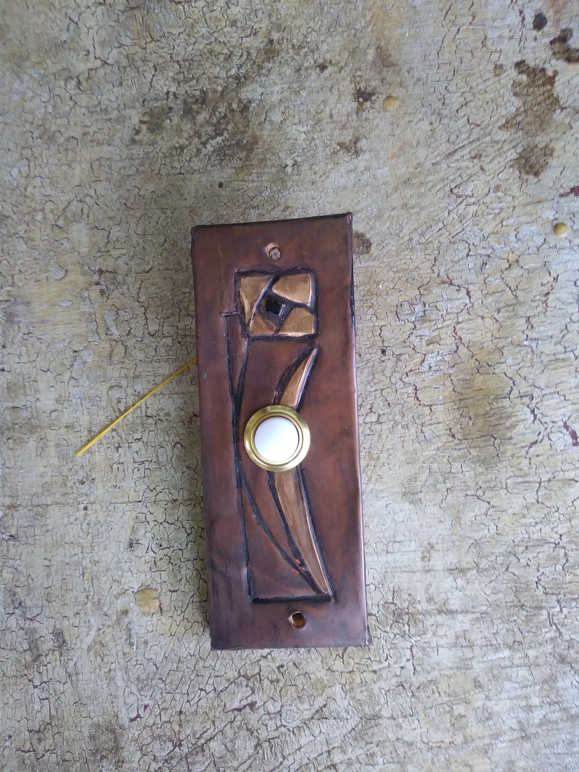 Single Hurd Rose Doorbell - Etsy