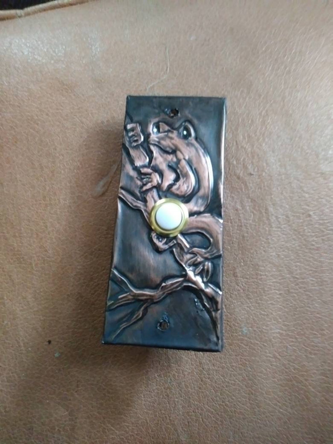 Tree Frog Lighted Doorbell - Etsy