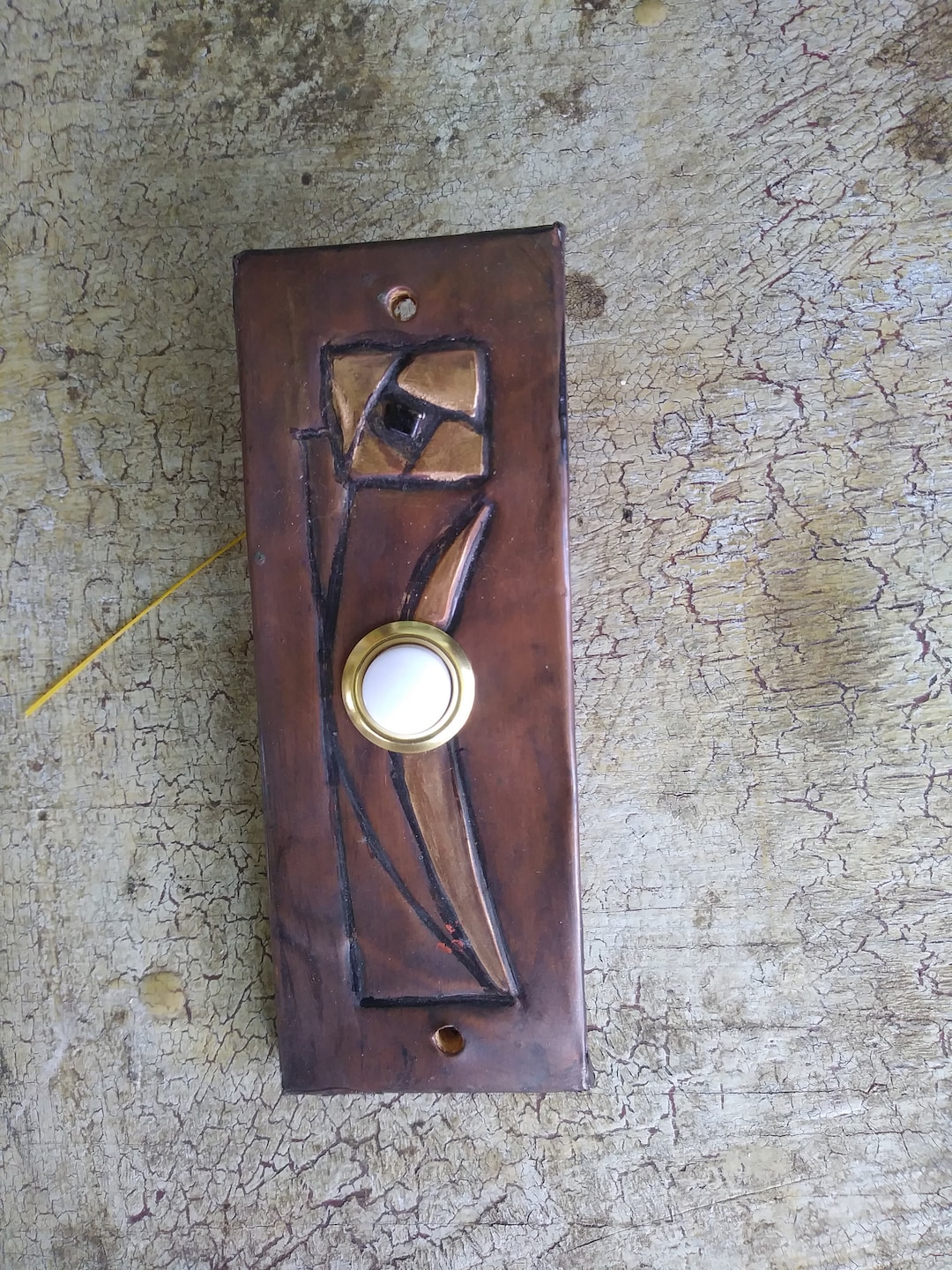 Single Hurd Rose Doorbell - Etsy