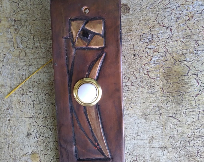 Single Hurd Rose Doorbell - Etsy