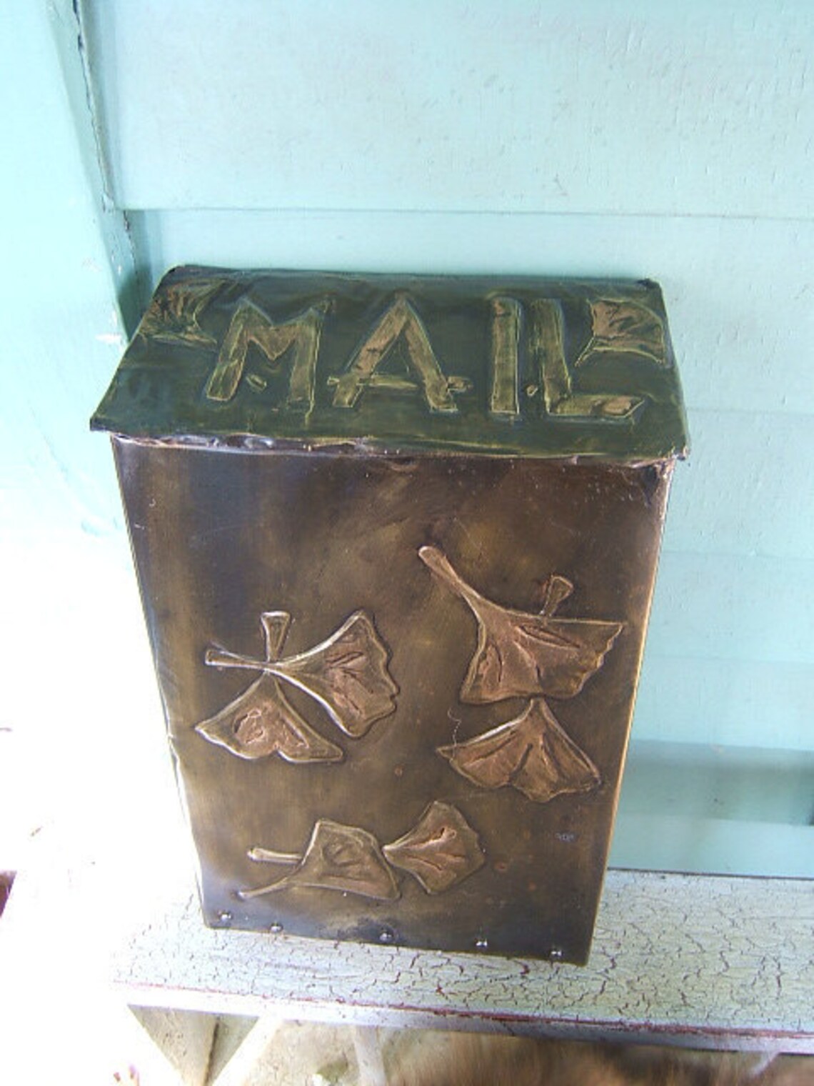 Ginkgo Leaf Mailbox - Etsy