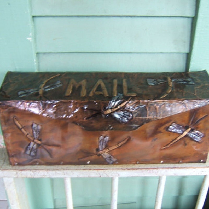 Copper Mailbox - Etsy