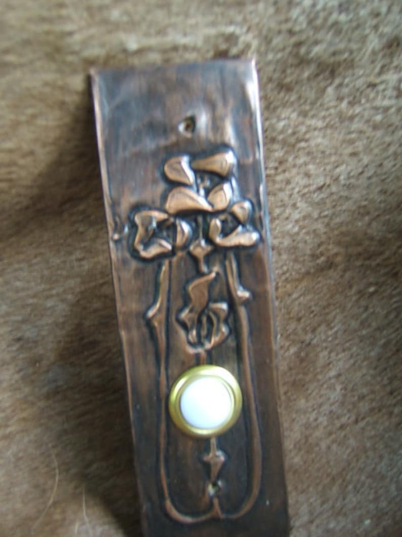 Craftsman Triple Rose Doorbell - Etsy