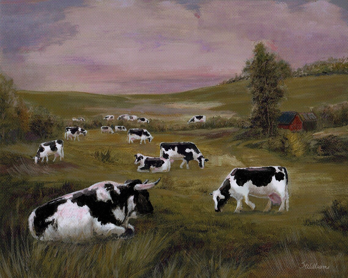 BULL archie High Quality Folk Art Prints From Original Artworks ...