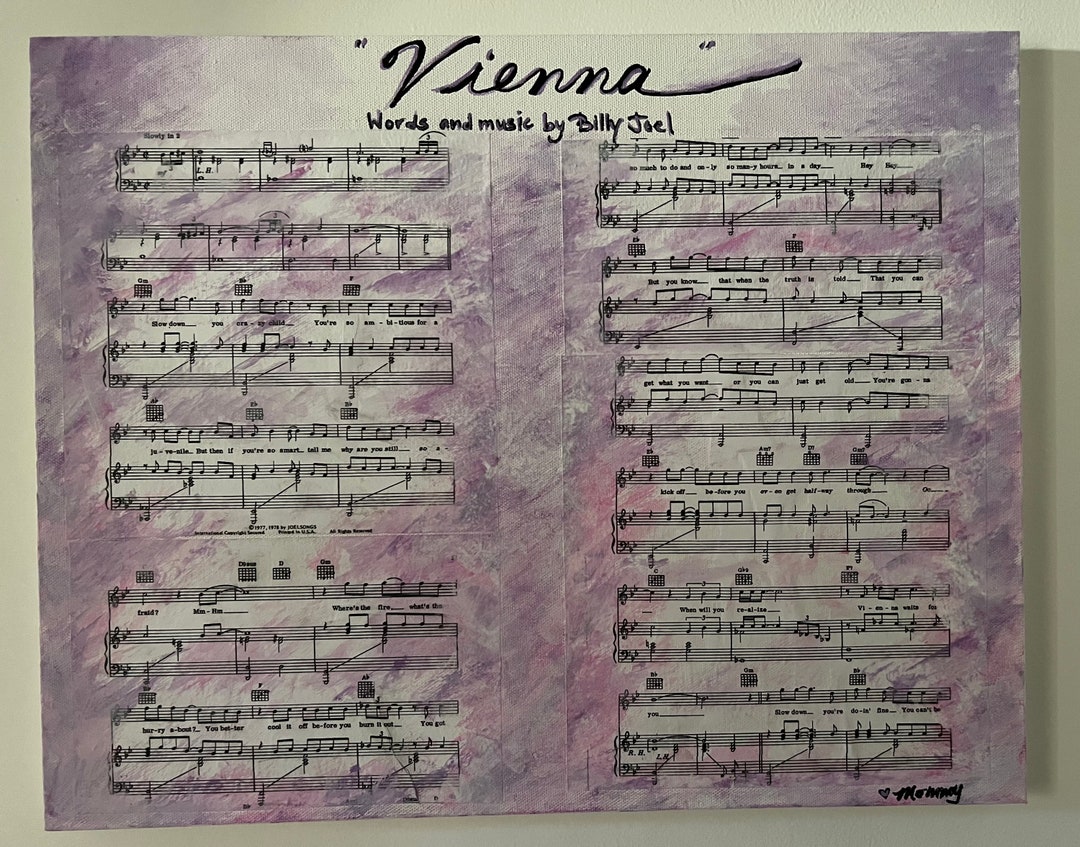 Custom Sheet Music Paintings - Etsy