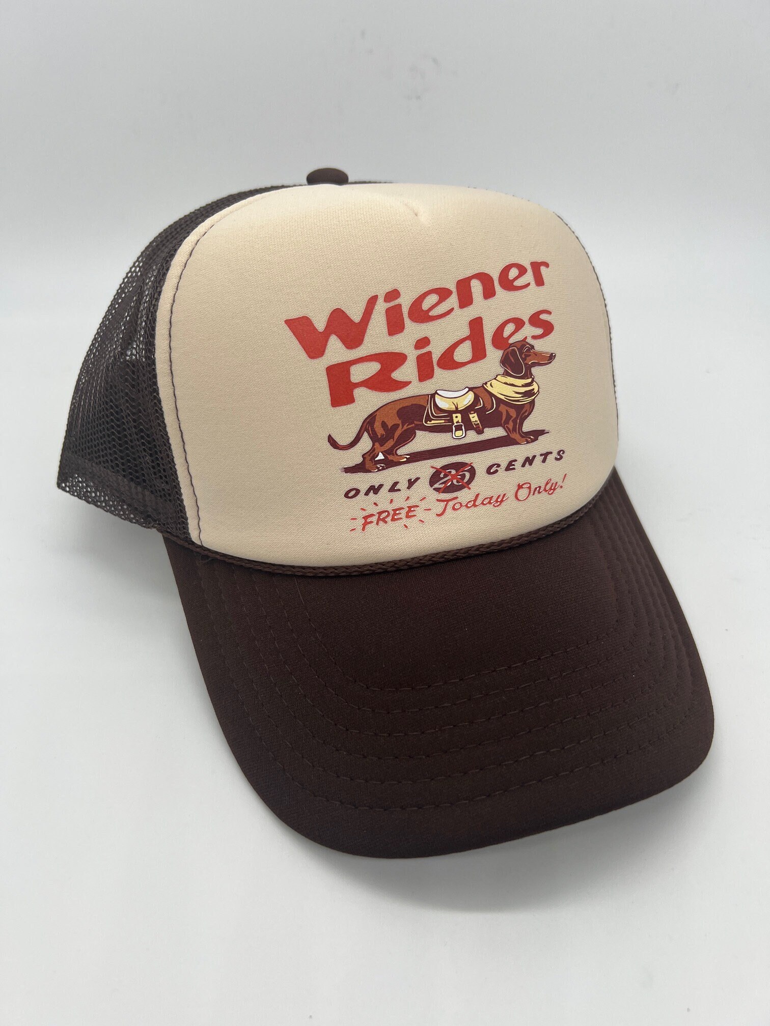Wiener Rides Trucker Hat - Etsy
