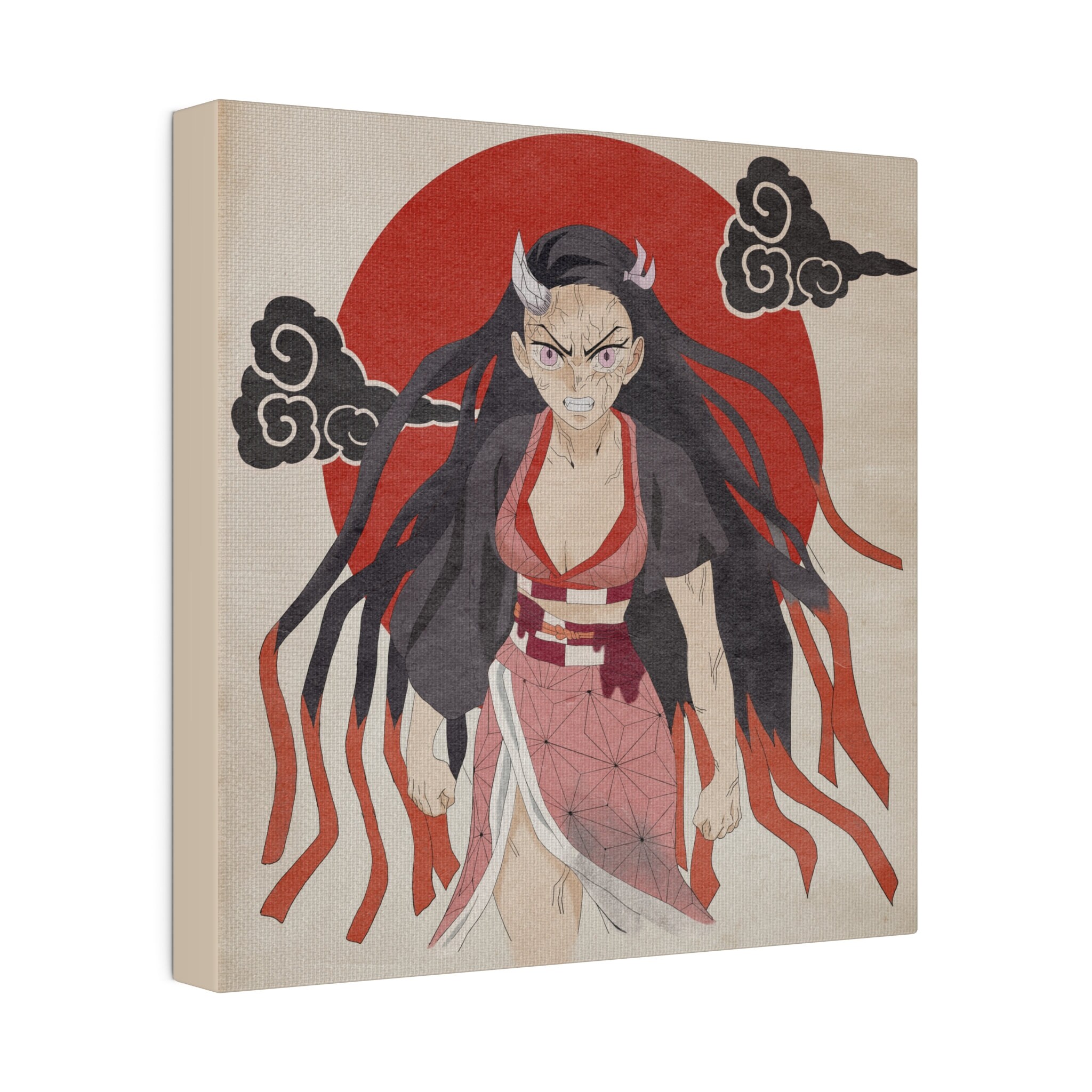 Nezuko Demon Slayer Anime Wall Art Print Home Decor Perfect Japanese ...
