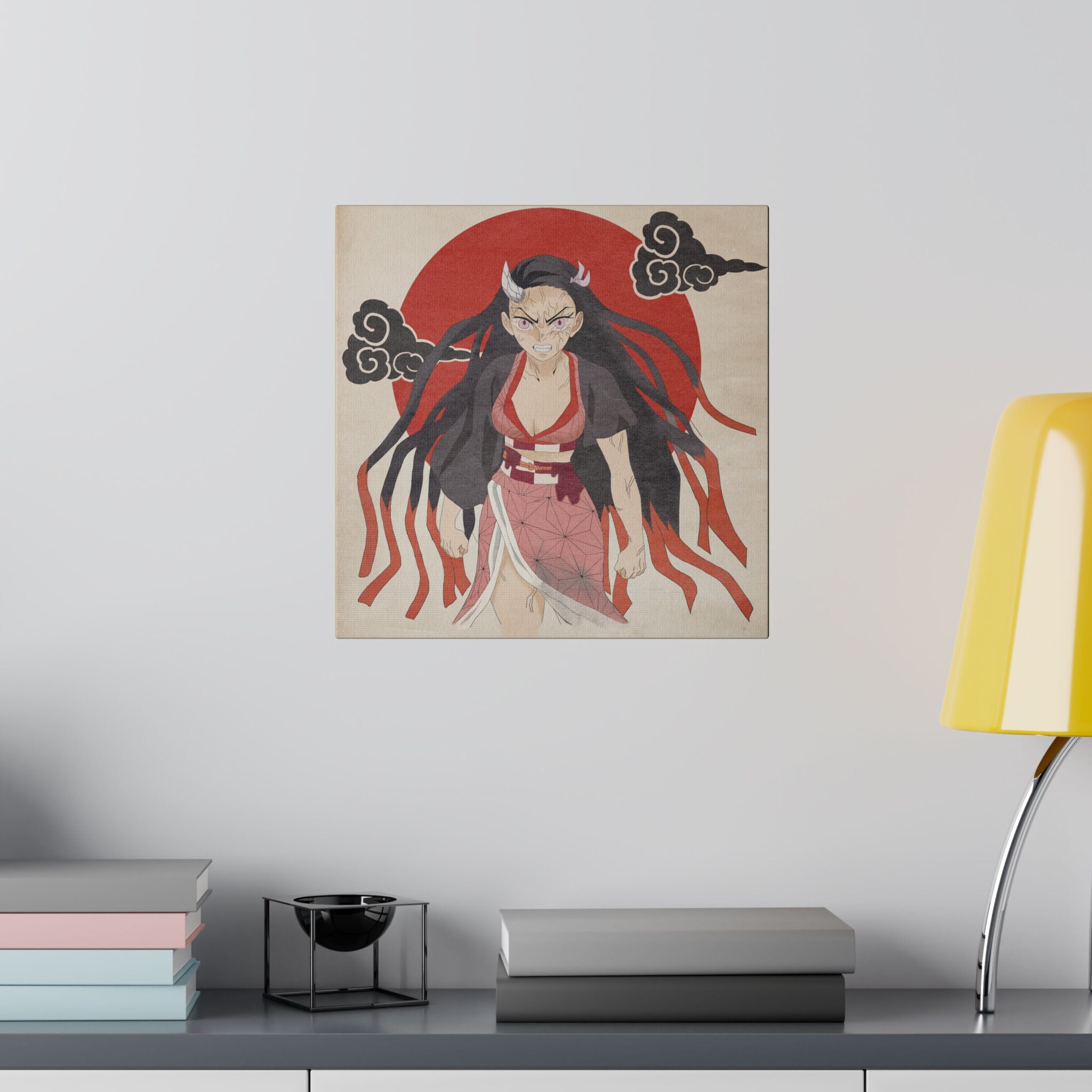 Nezuko Demon Slayer Anime Wall Art Print Home Decor Perfect Japanese ...