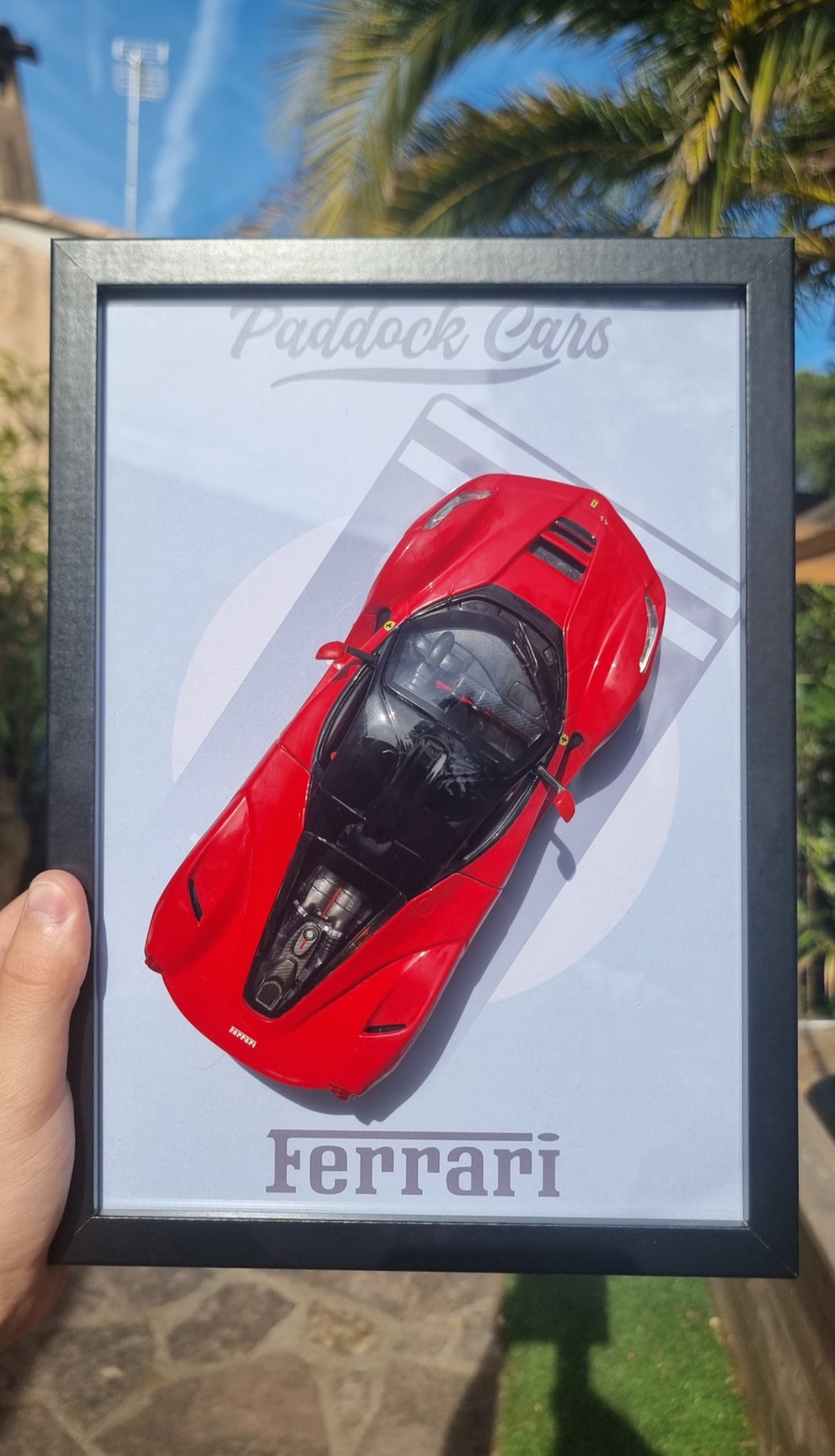 Ferrari Laferrari 3D Frame - Etsy