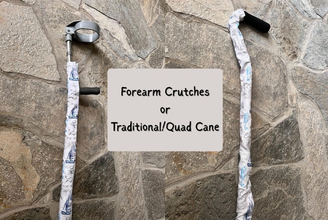 Get Your Geek On! Customizable Forearm Crutches & Cane Covers; Mobility ...