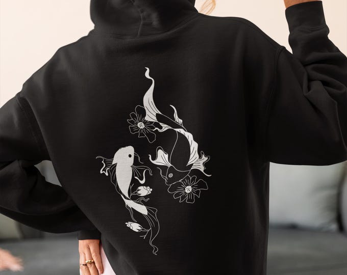 Satoru Gojo Suguru Geto Koi Fish Best Friends Hoodie Shirt Anime Style ...