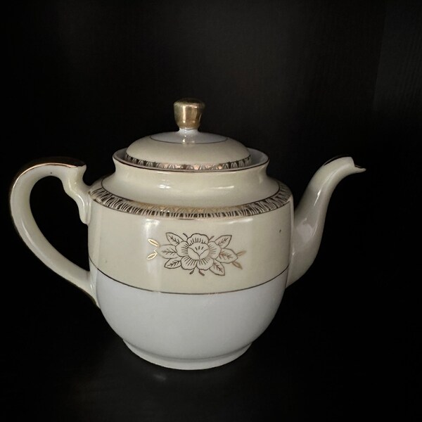 Cream Teapot - Etsy