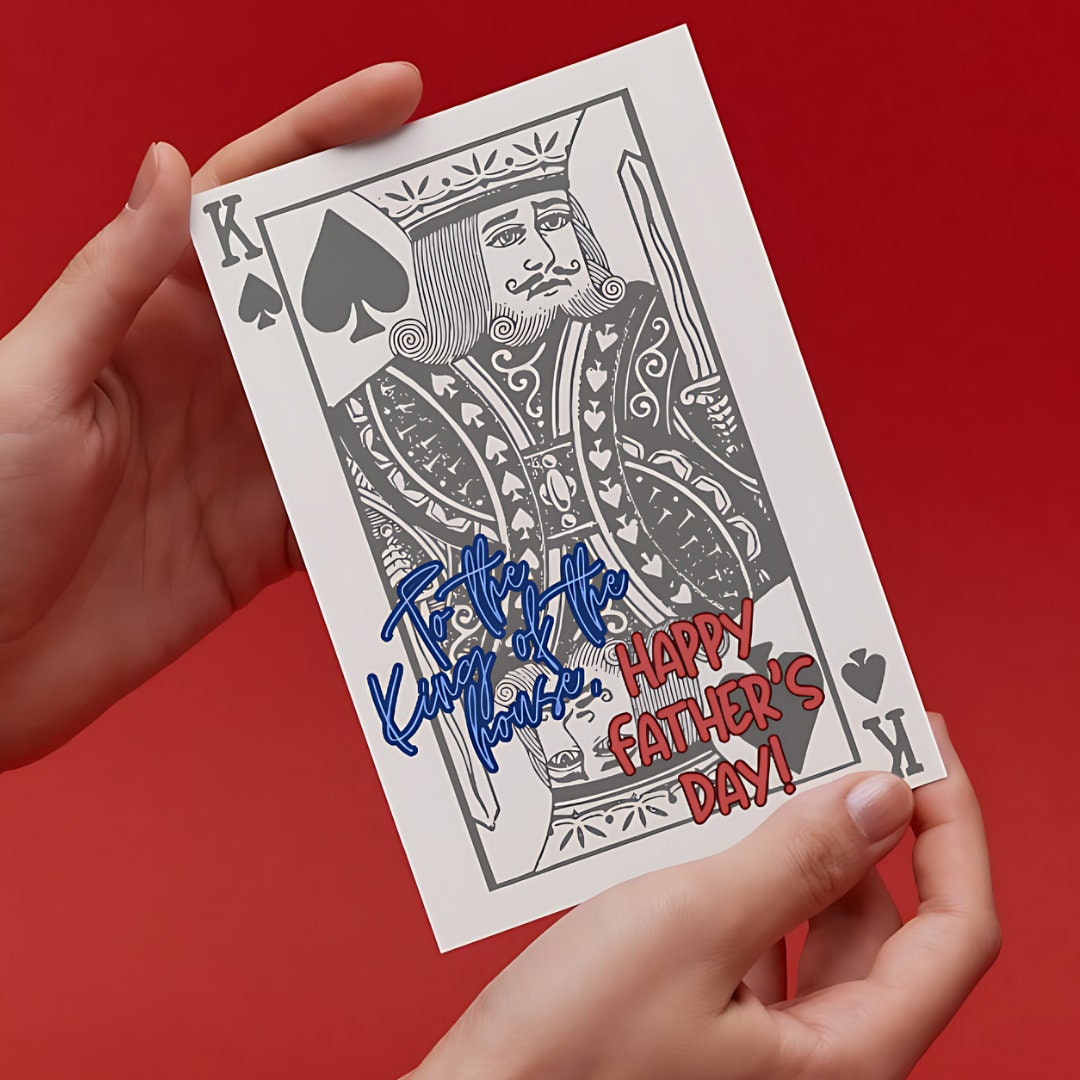 Father's Day Card, Printable Father's Day Card, Personalized Father's ...