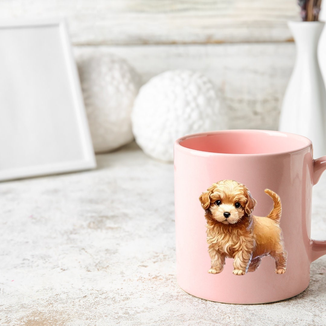 Dog Printable Stickers Pack, Cute Sticker, Print and Cut Sticker ...