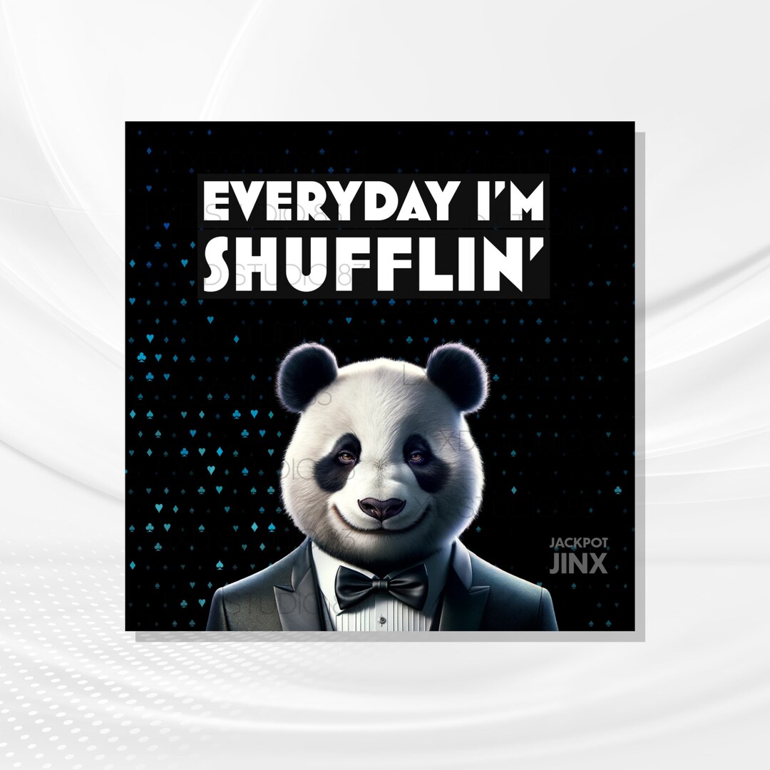 Gambler "jackpot Jinx" Premium Sticker (3x3 In) - Etsy