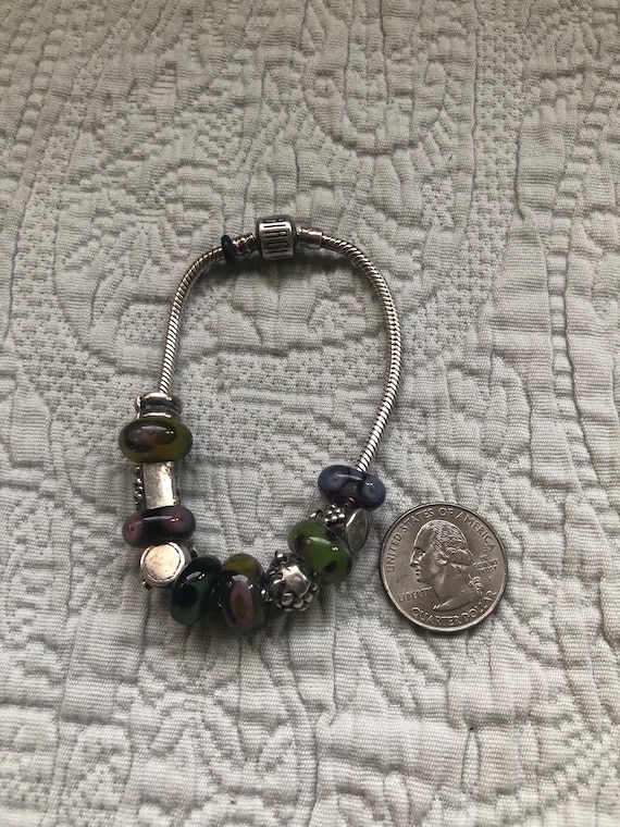 Vintage Carlo Biagi Sterling Silver Snake Bracelet Wi… - Gem