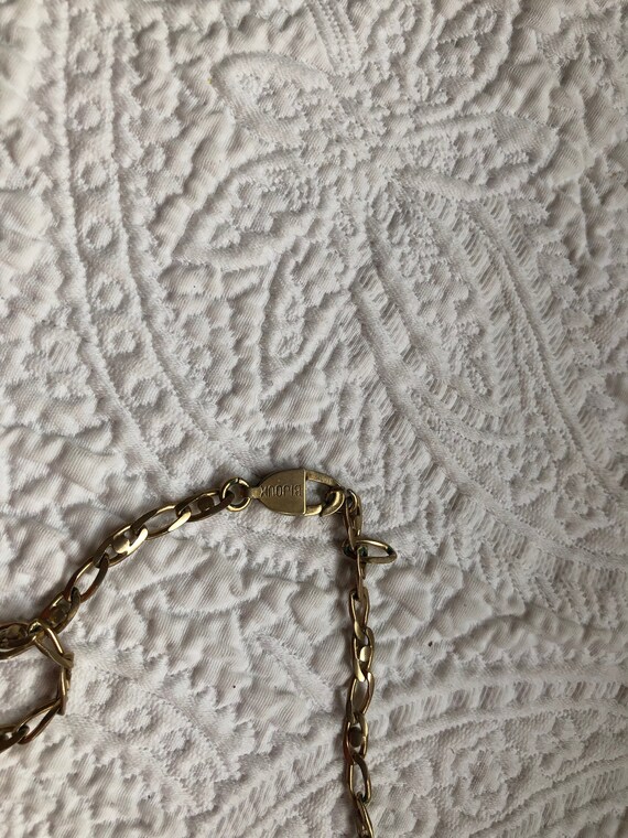 Vintage Cascio Bijoux Florence Italy Gold Tone Chain … - Gem