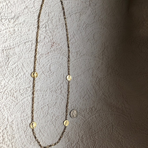 Italian Gold Necklace Florence - Etsy
