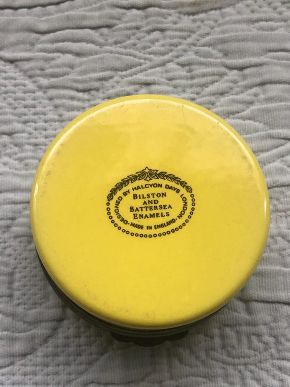 Vintage Bilston & Battersea Enamel Box “Everything is… - Gem